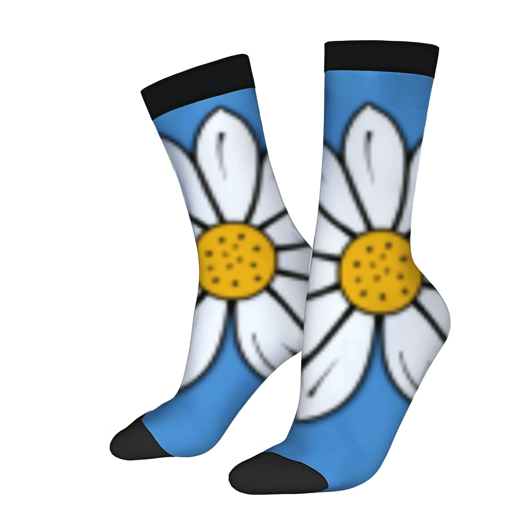 Four Seasons Universal Socks - 2 Pairs of Unisex Trendy Socks with Blue ...