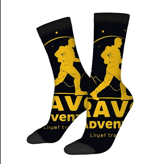 Four Seasons Universal Socks 2 Pairs of Unisex Trendy Socks with Bold ...