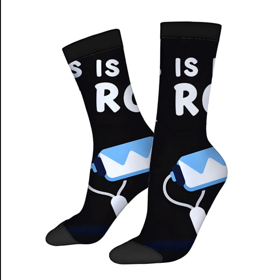 Four Seasons Universal Socks - 2 Pairs of Unisex Trendy Socks with Bold ...