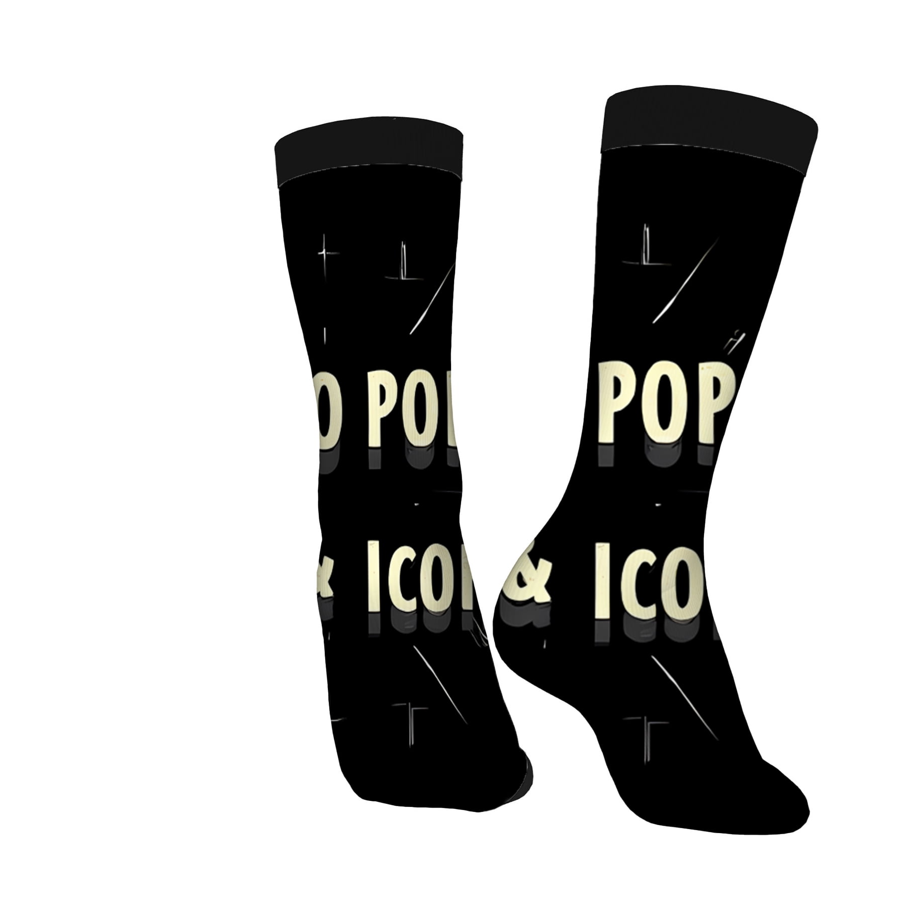 Four Seasons Universal Socks - 2 Pairs of Unisex Trendy Socks with Bold ...