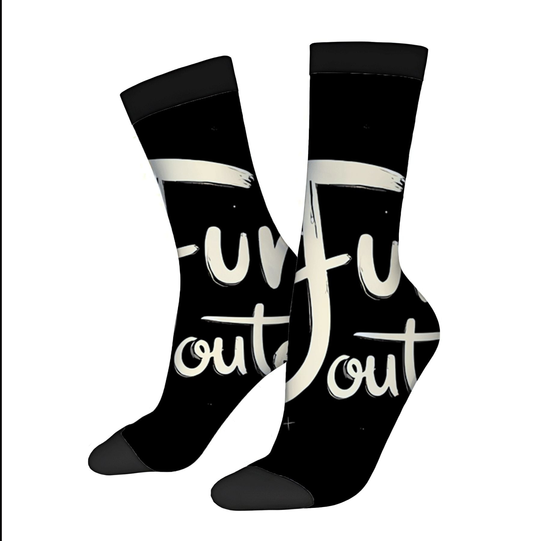 Four Seasons Universal Socks 2 Pairs of Unisex Trendy Socks with Bold ...