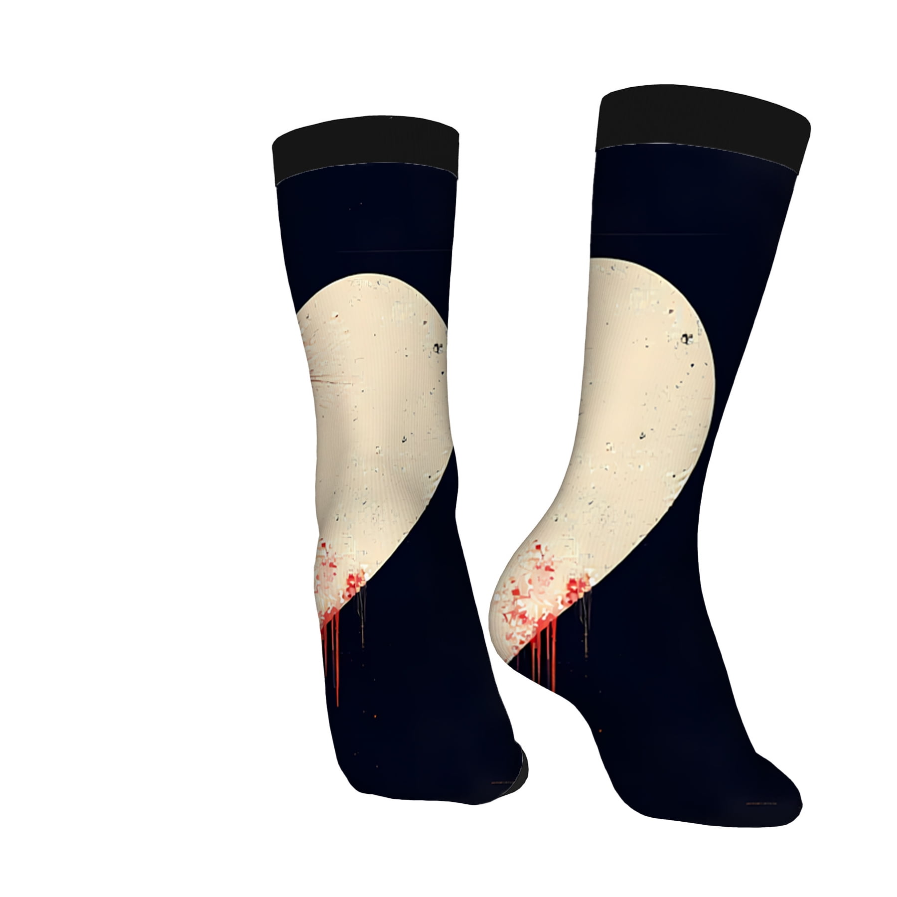 Four Seasons Universal Socks - 2 Pairs of Unisex Trendy Socks with Bold ...