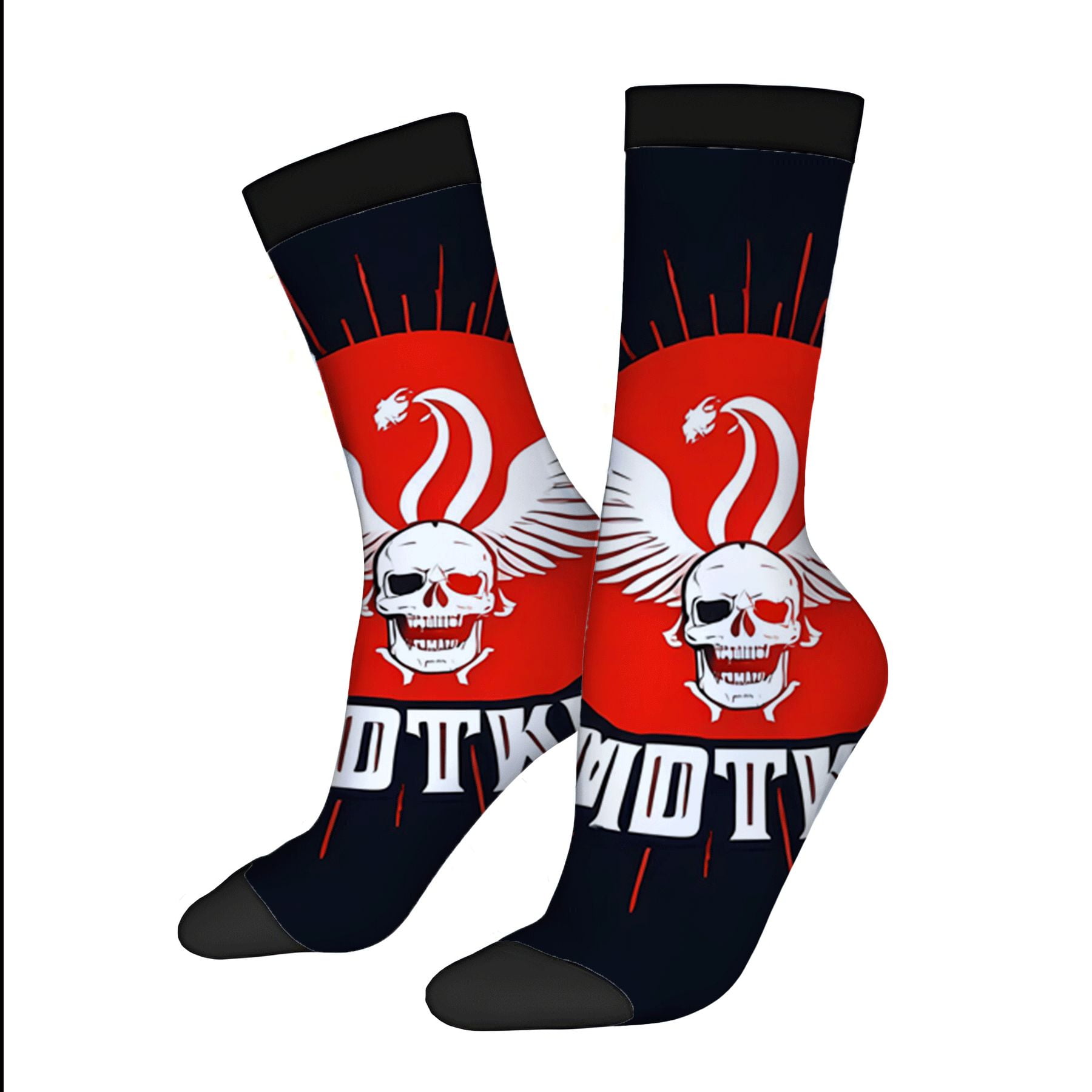 Four Seasons Universal Socks - 2 Pairs of Unisex Trendy Socks with Bold ...