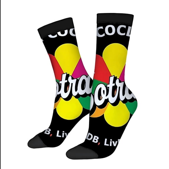 Four Seasons Universal Socks - 2 Pairs of Unisex Trendy Socks with Bold ...