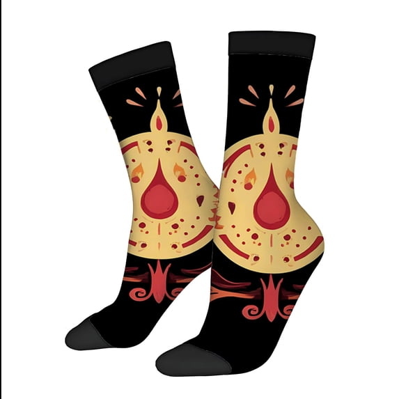 Four Seasons Universal Socks - 2 Pairs of Unisex Trendy Socks with Bold ...