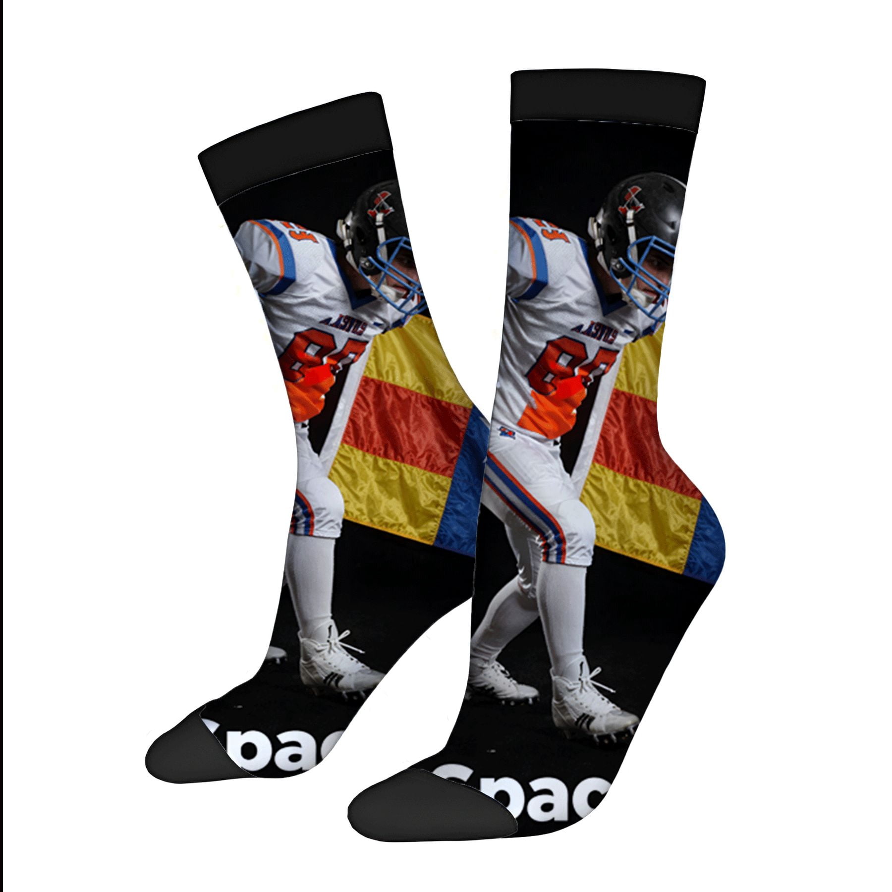 Four Seasons Universal Socks - 2 Pairs of Unisex Trendy Socks with Bold ...