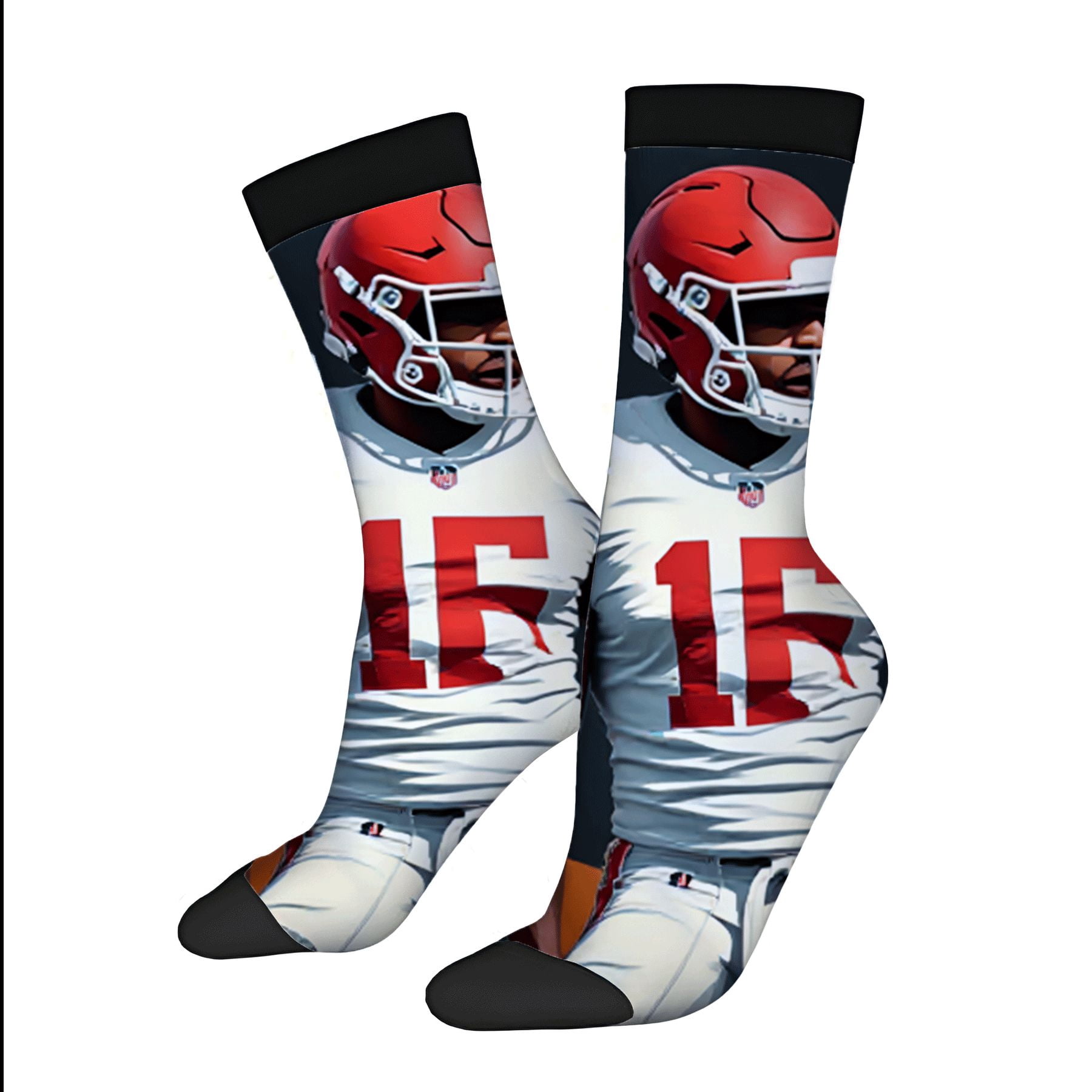 Four Seasons Universal Socks - 2 Pairs of Unisex Trendy Socks with Bold ...