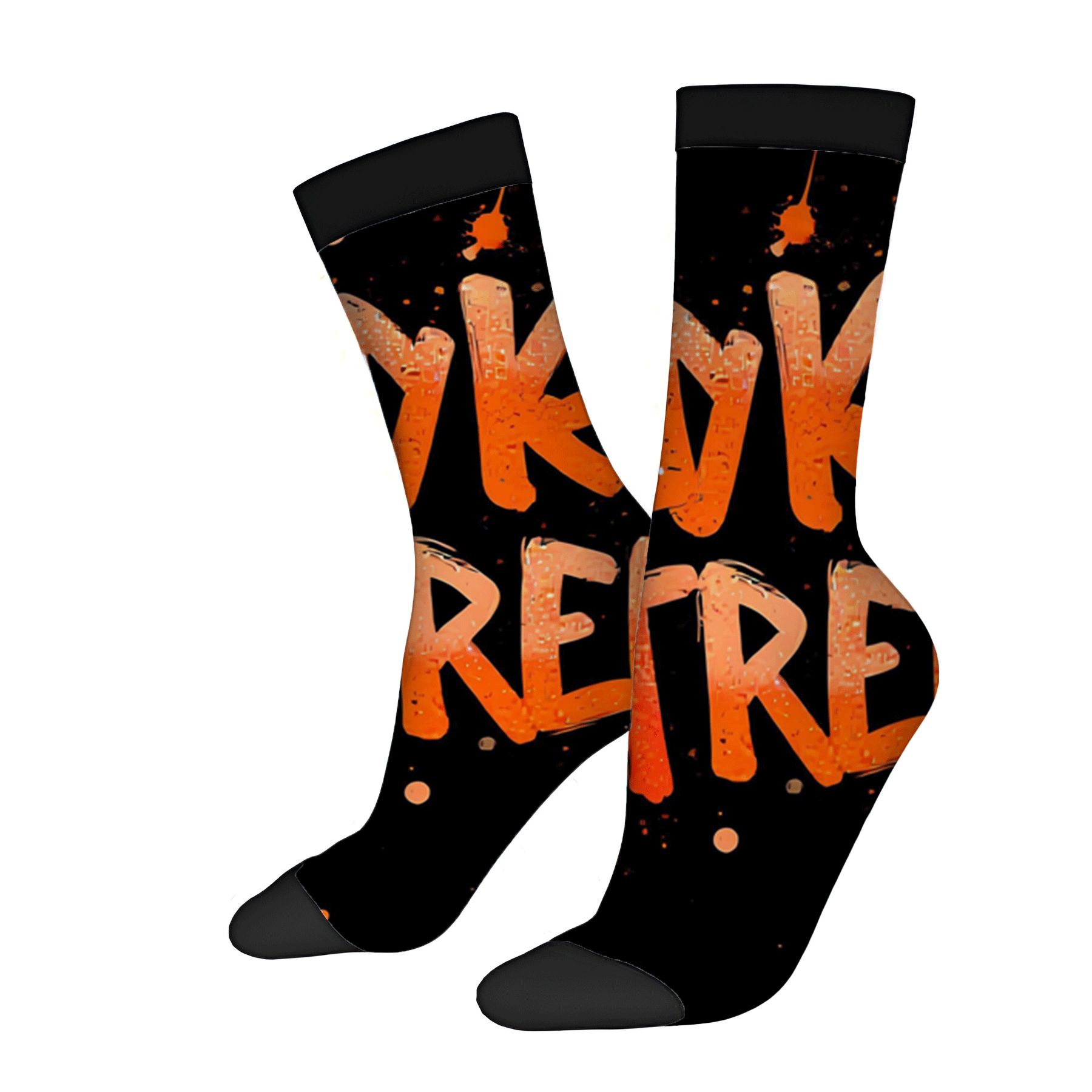 Four Seasons Universal Socks - 2 Pairs of Unisex Trendy Socks with Bold ...
