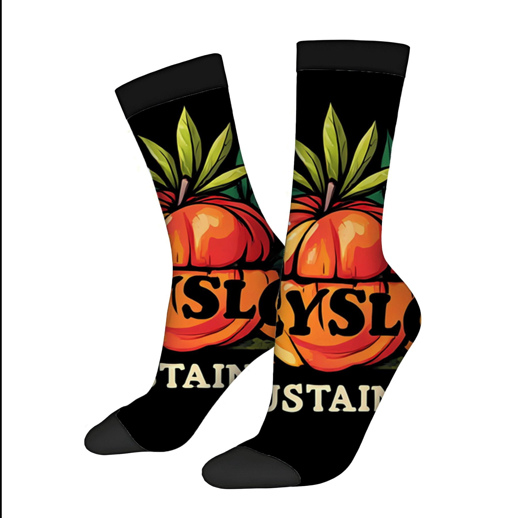 Four Seasons Universal Socks - 2 Pairs of Unisex Trendy Socks with Bold ...