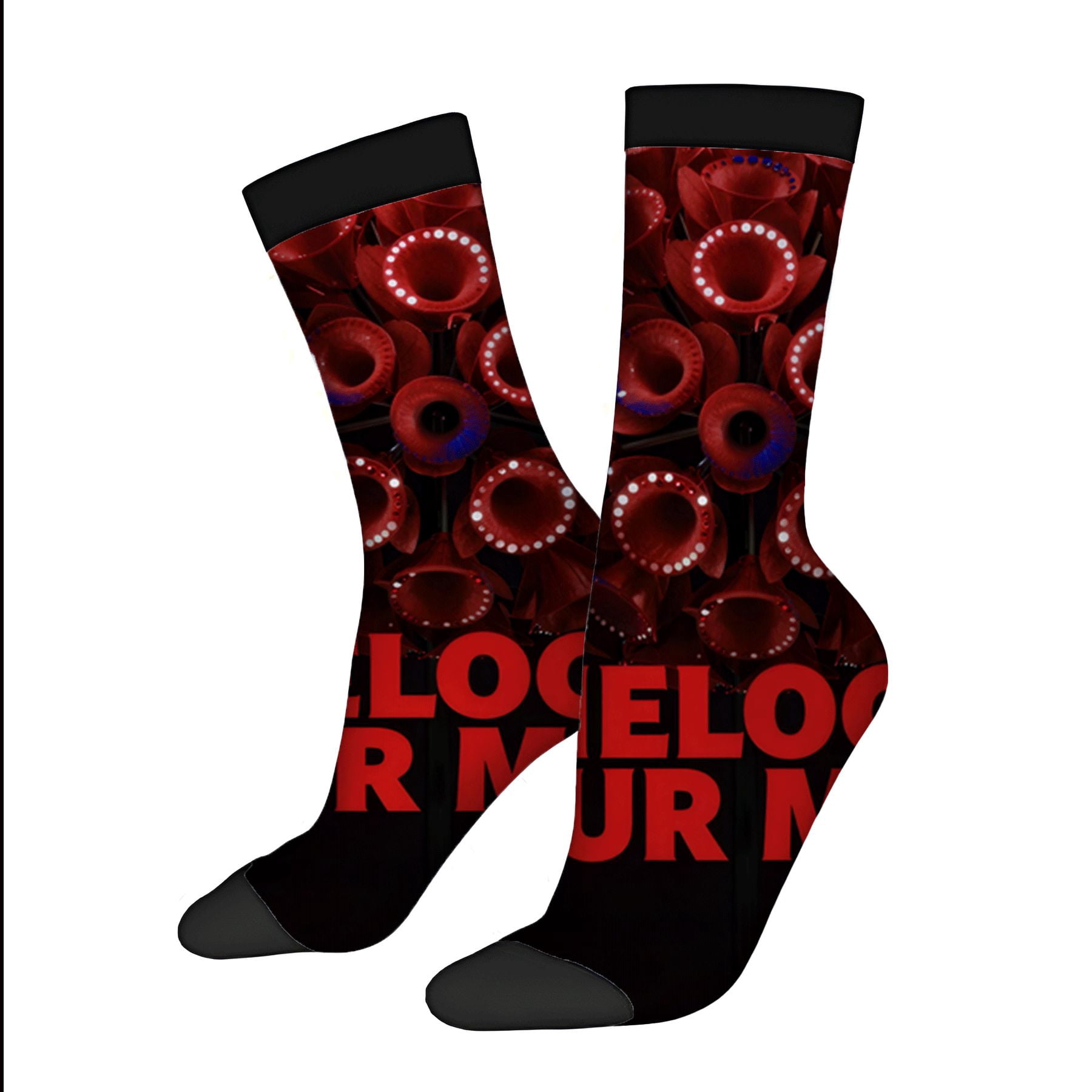 Four Seasons Universal Socks - 2 Pairs of Unisex Trendy Socks with Bold ...
