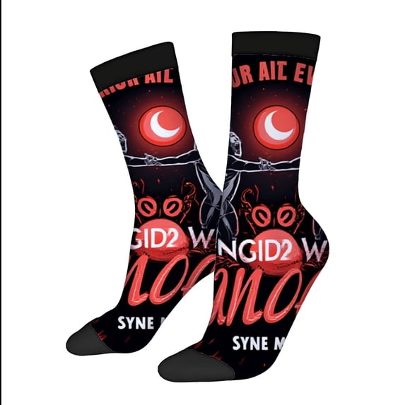 Four Seasons Universal Socks - 2 Pairs of Unisex Trendy Socks with Bold ...