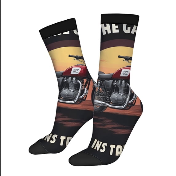 Four Seasons Universal Socks - 2 Pairs of Unisex Trendy Socks with Bold ...