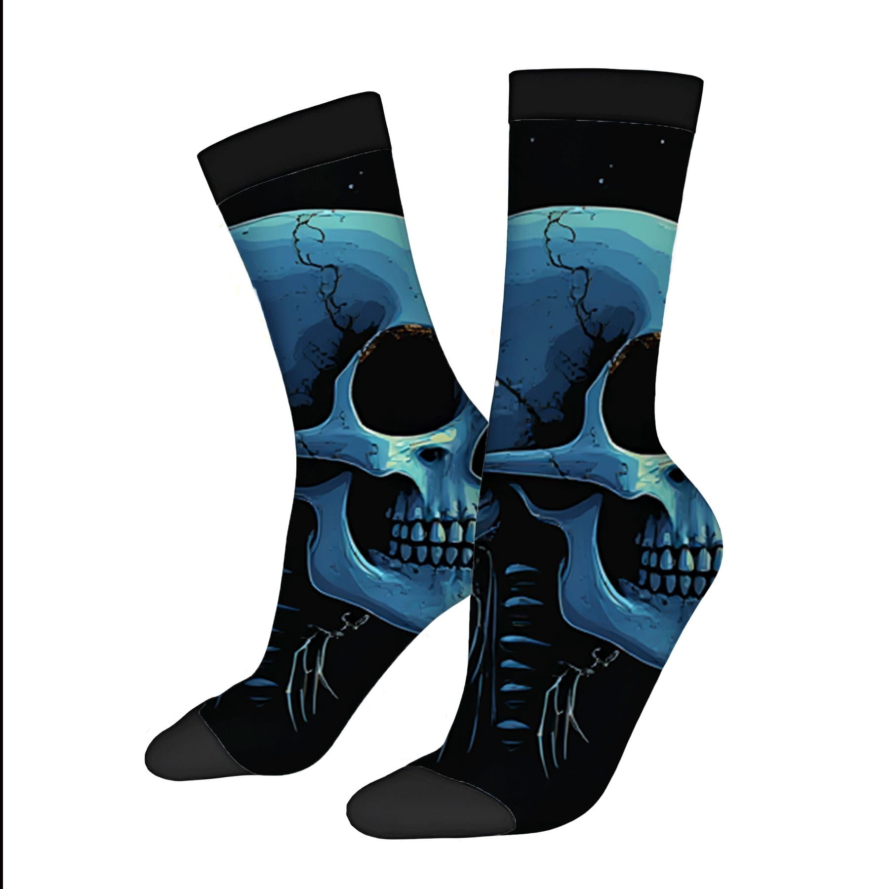 Four Seasons Universal Socks - 2 Pairs of Unisex Trendy Socks with Bold ...