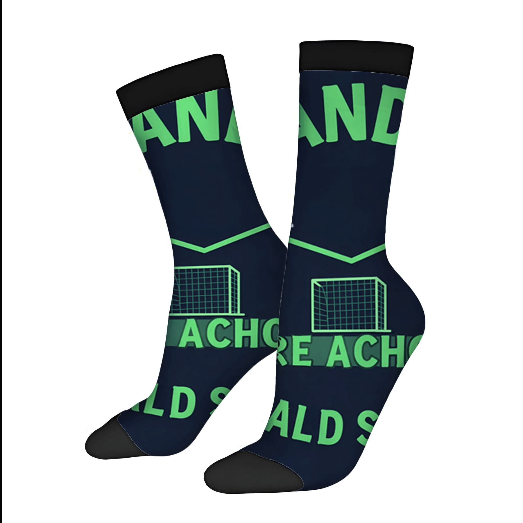 Four Seasons Universal Socks - 2 Pairs of Unisex Trendy Socks with Bold ...