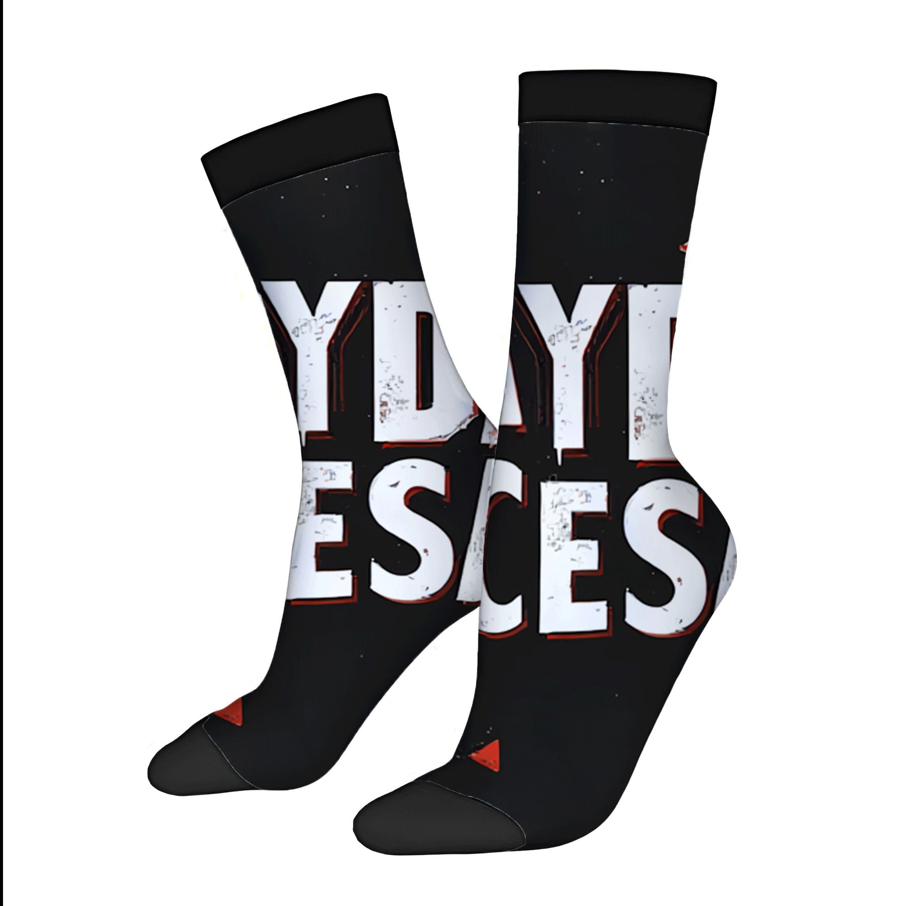 Four Seasons Universal Socks 2 Pairs of Unisex Trendy Socks with Bold ...