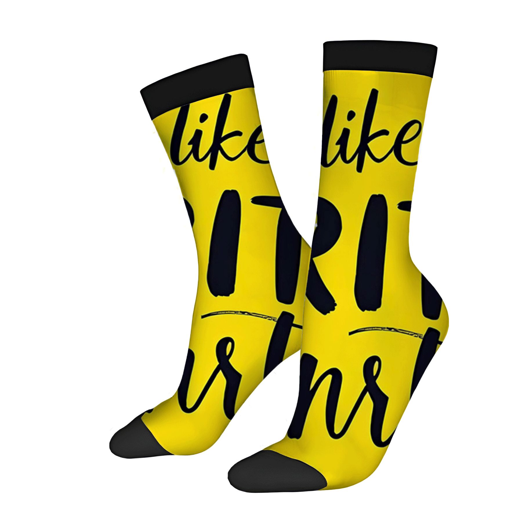 Four Seasons Universal Socks - 2 Pairs of Unisex Trendy Socks with Bold ...