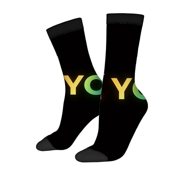 Four Seasons Universal Socks - 2 Pairs of Unisex Trendy Socks with Bold ...