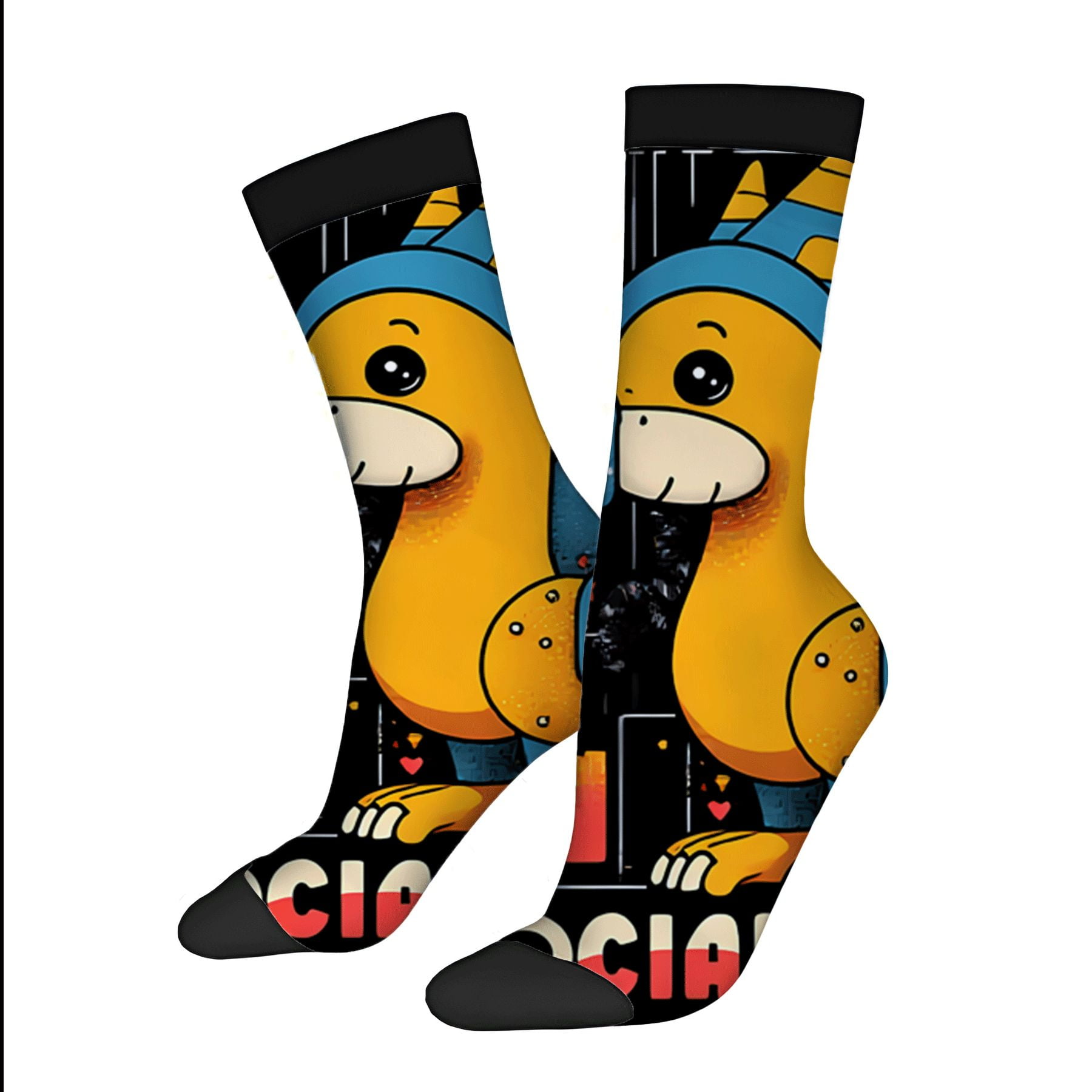 Four Seasons Universal Socks 2 Pairs of Unisex Trendy Socks with ...