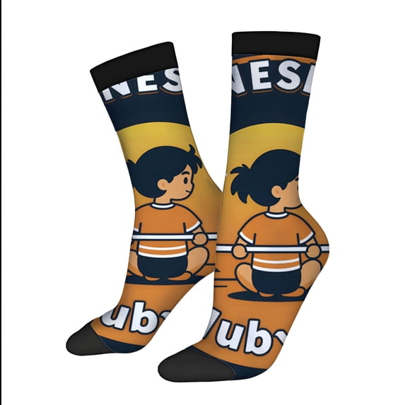 Four Seasons Universal Socks - 2 Pairs of Unisex Trendy Socks with ...