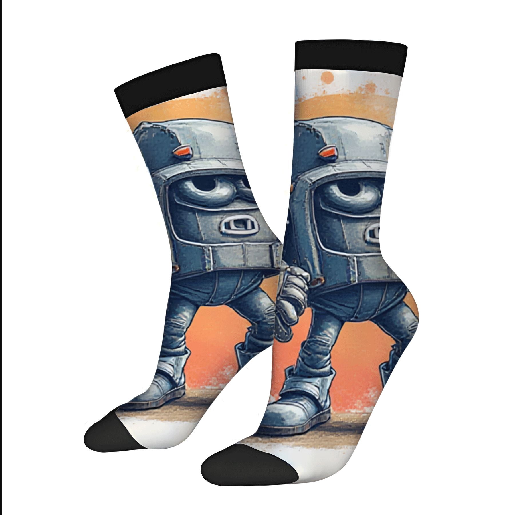 Four Seasons Universal Socks - 2 Pairs of Unisex Trendy Socks with ...
