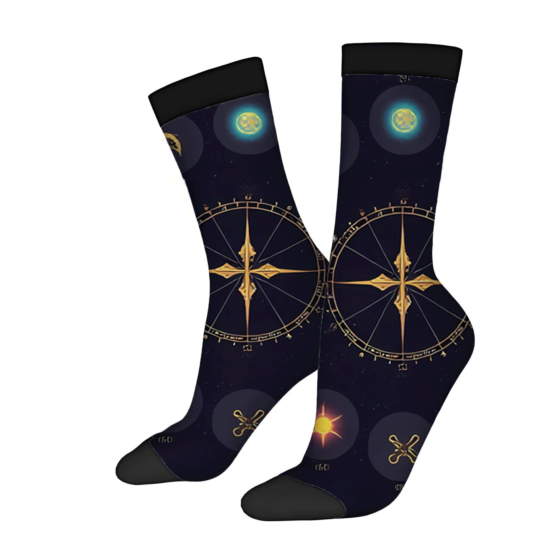 Four Seasons Universal Socks - 2 Pairs of Unisex Trendy Socks with ...