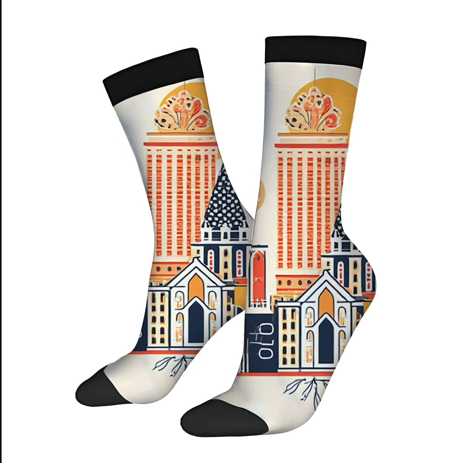 Four Seasons Universal Socks - 2 Pairs of Unisex Trendy Socks with ...