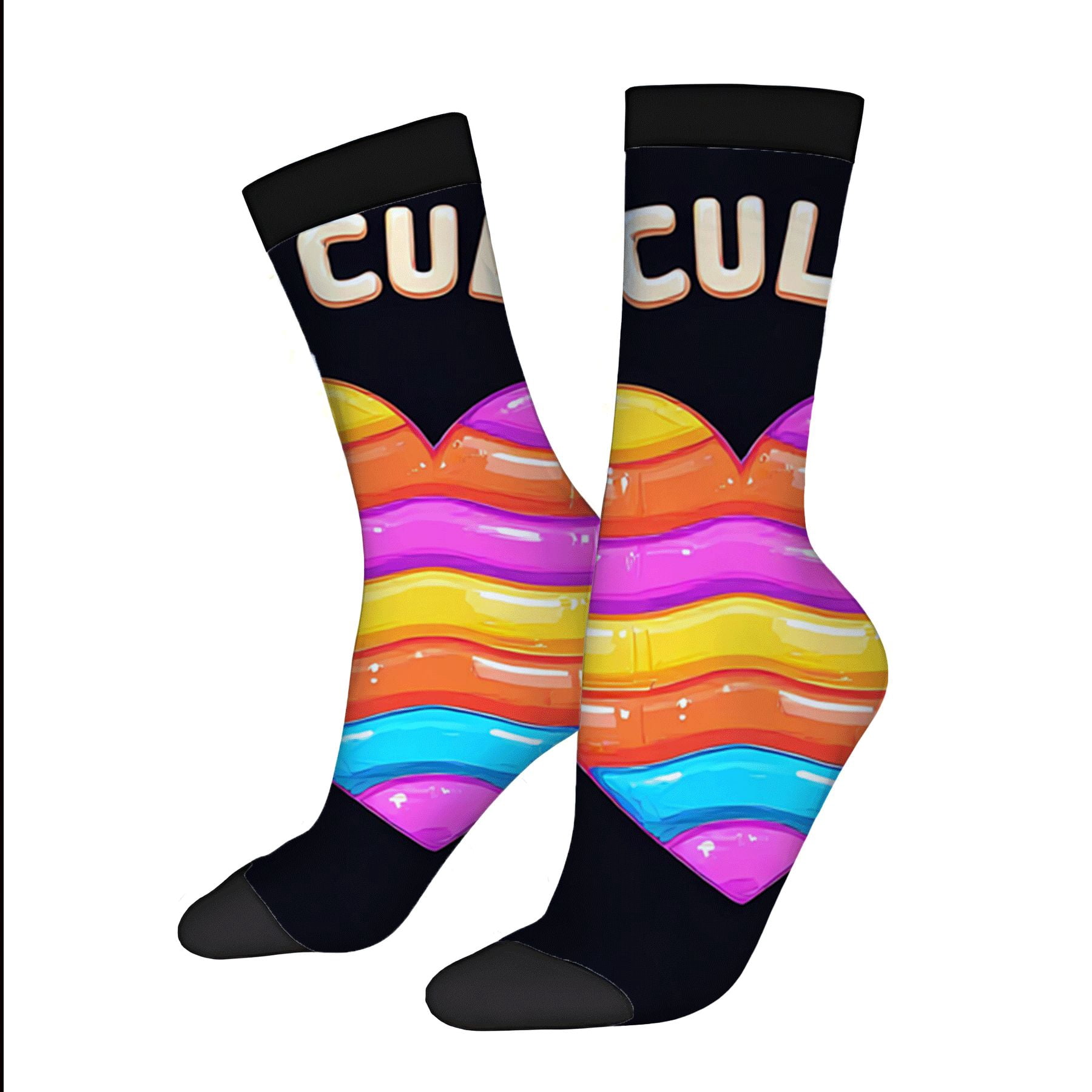 Four Seasons Universal Socks - 2 Pairs of Unisex Trendy Socks with ...