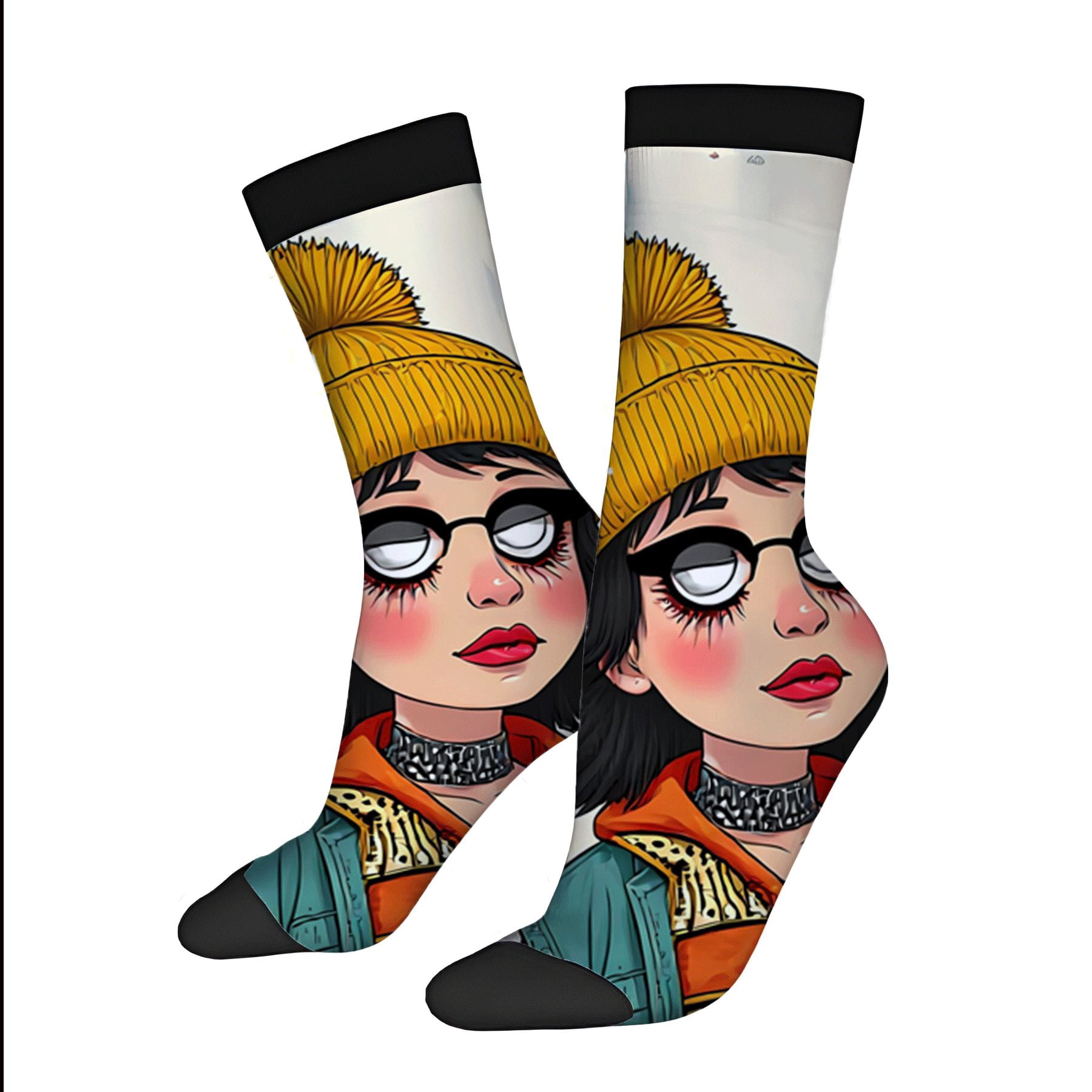 Four Seasons Universal Socks - 2 Pairs of Unisex Trendy Socks with ...