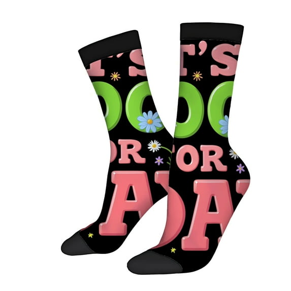 Four Seasons Universal Socks - 2 Pairs of Unisex Trendy Socks with ...