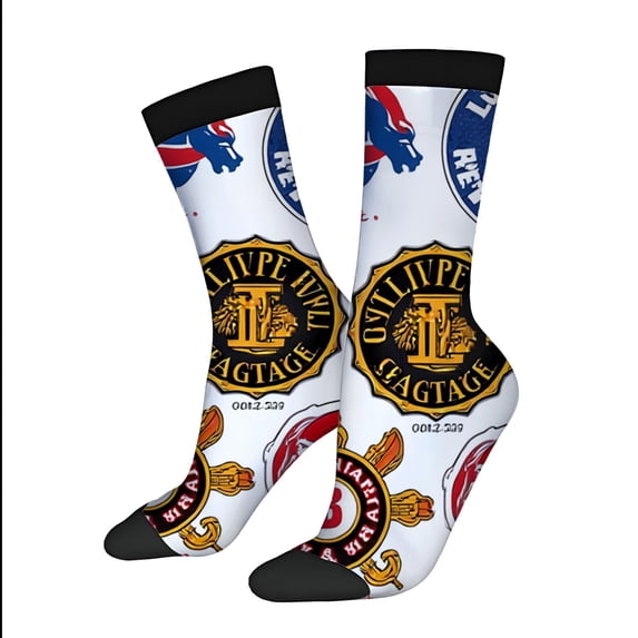 Four Seasons Universal Socks - 2 Pairs of Unisex Trendy Socks with ...