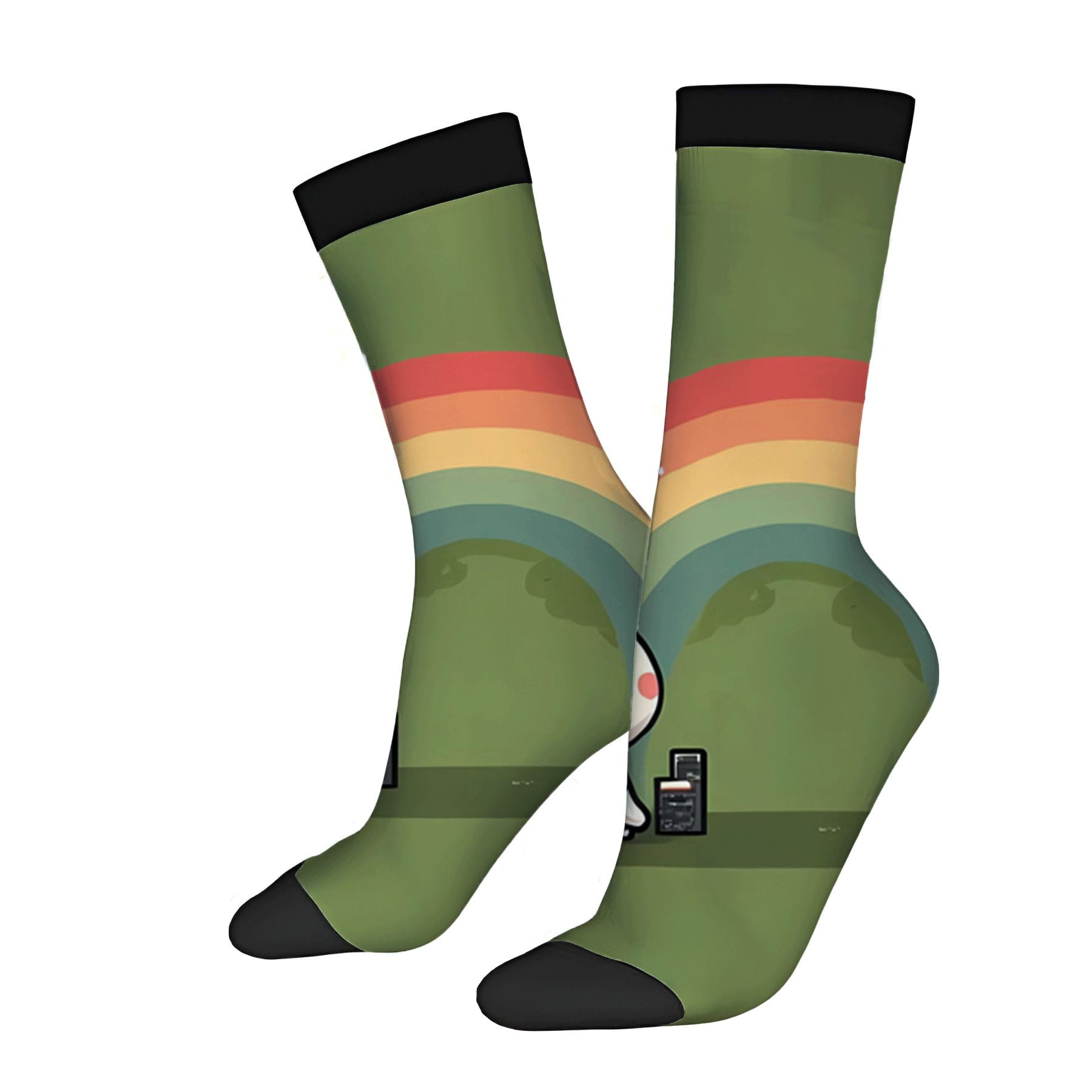 Four Seasons Universal Socks - 2 Pairs of Unisex Trendy Socks with ...