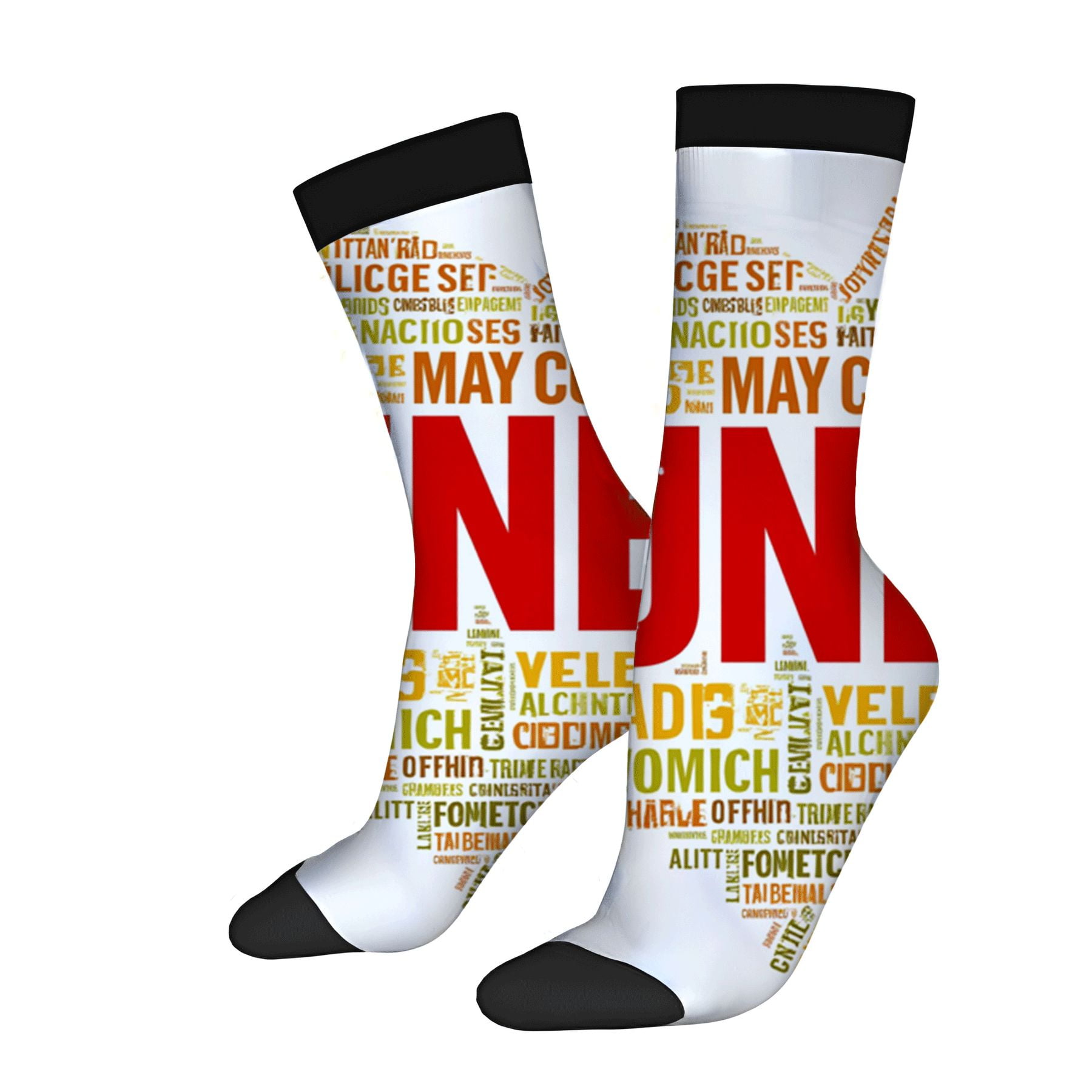 Four Seasons Universal Socks - 2 Pairs of Unisex Trendy Socks with ...