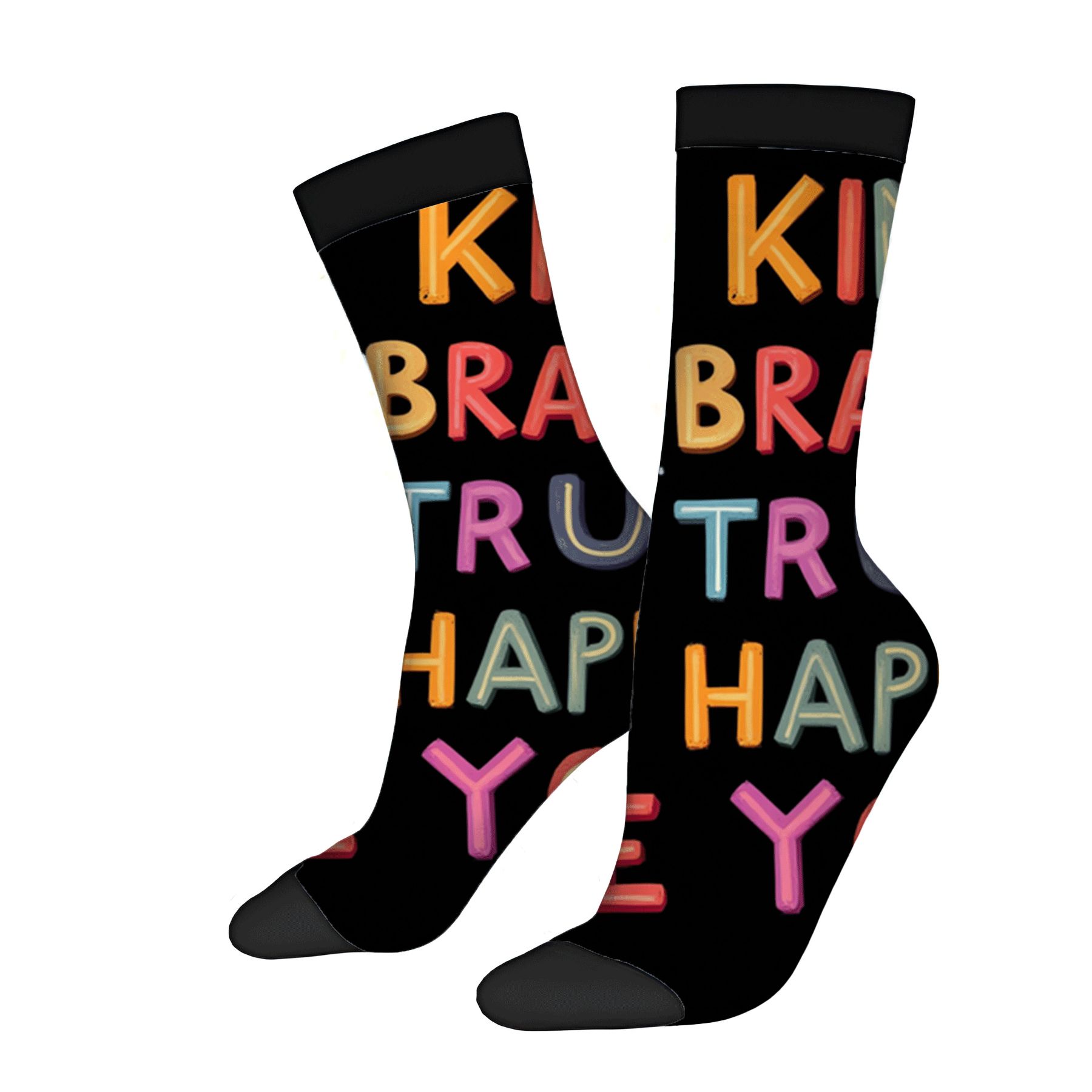 Four Seasons Universal Socks - 2 Pairs of Unisex Trendy Socks with ...