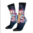 Four Seasons Universal Socks 2 Pairs of Unisex Trendy Socks with Cosmic ...