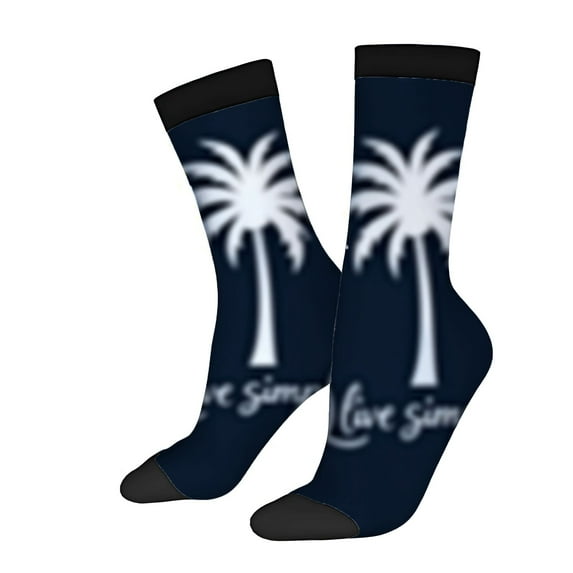 Four Seasons Universal Socks - 2 Pairs of Unisex Trendy Socks with Dark ...