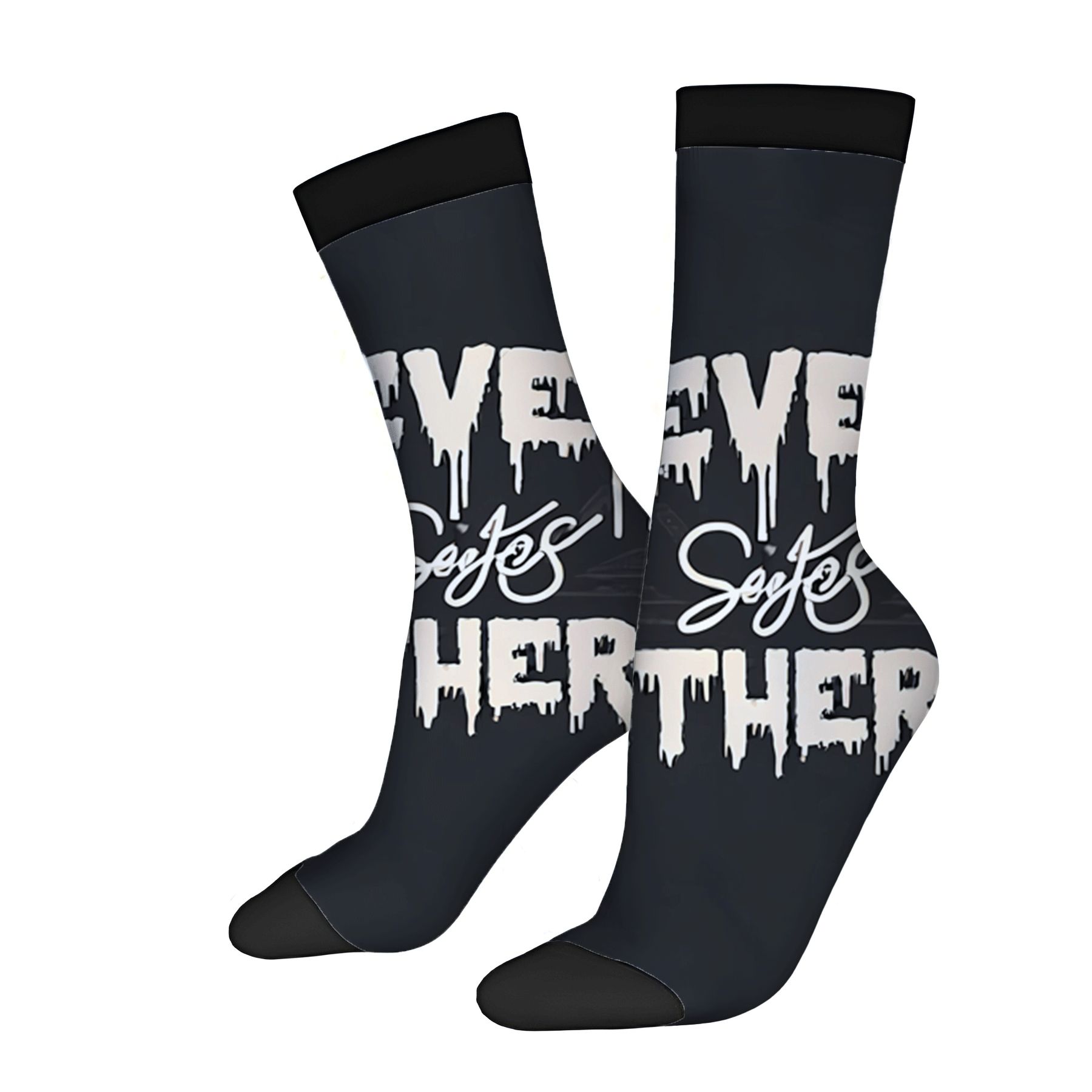 Four Seasons Universal Socks - 2 Pairs of Unisex Trendy Socks with ...