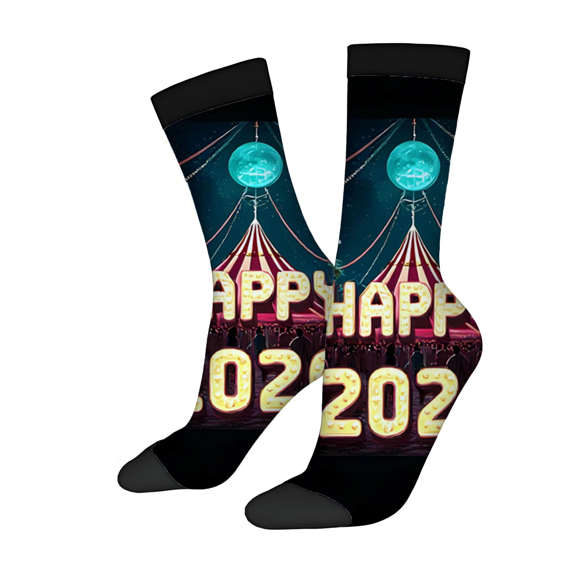 Four Seasons Universal Socks - 2 Pairs of Unisex Trendy Socks with ...