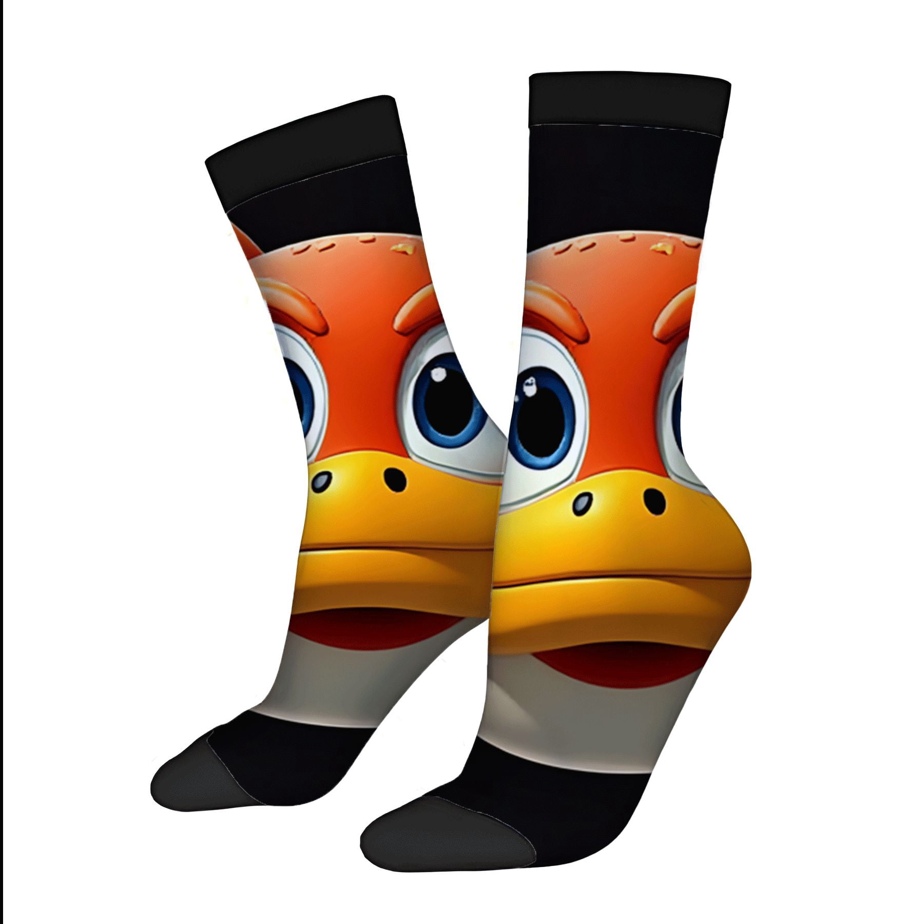 Four Seasons Universal Socks - 2 Pairs of Unisex Trendy Socks with Fun ...