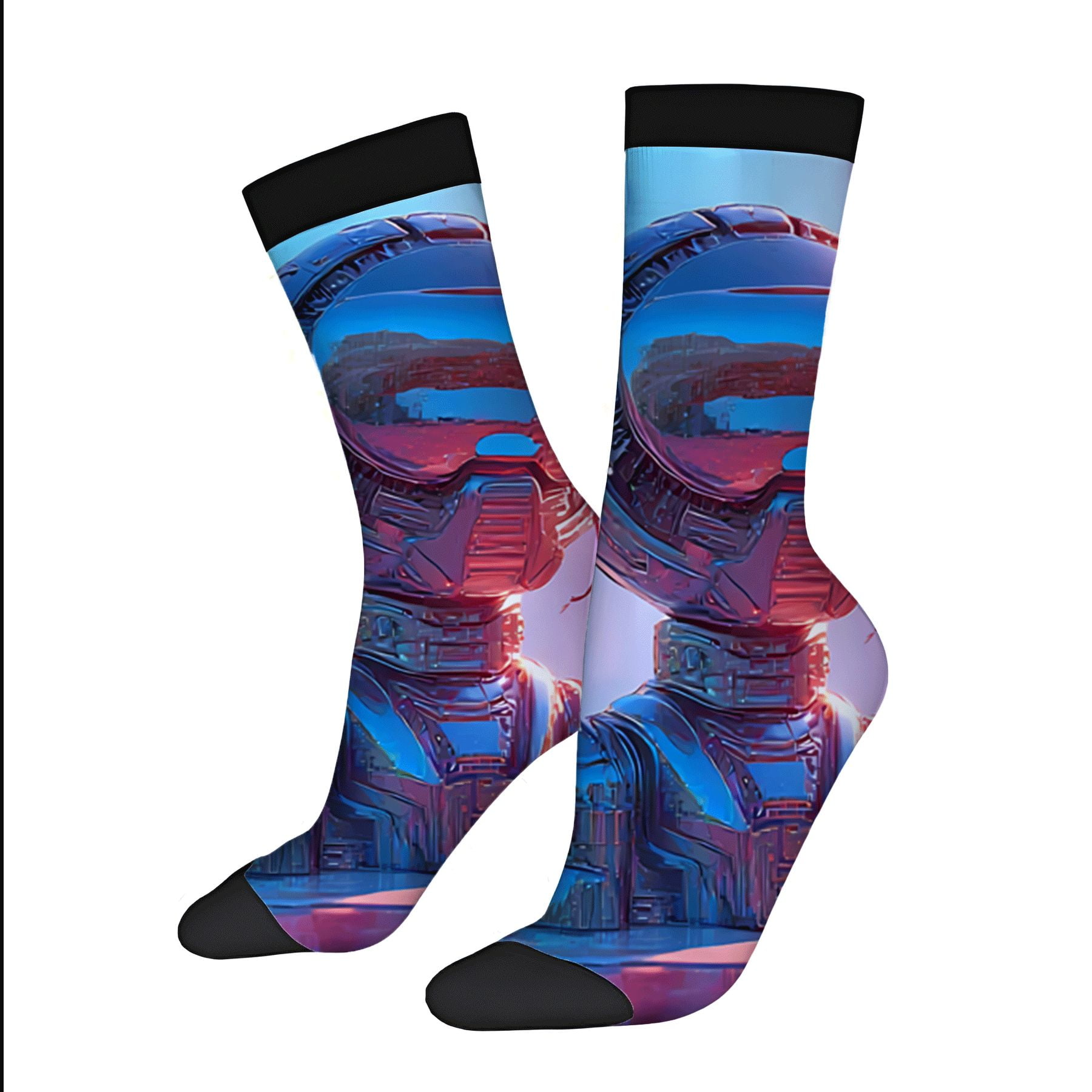 Four Seasons Universal Socks 2 Pairs of Unisex Trendy Socks with ...