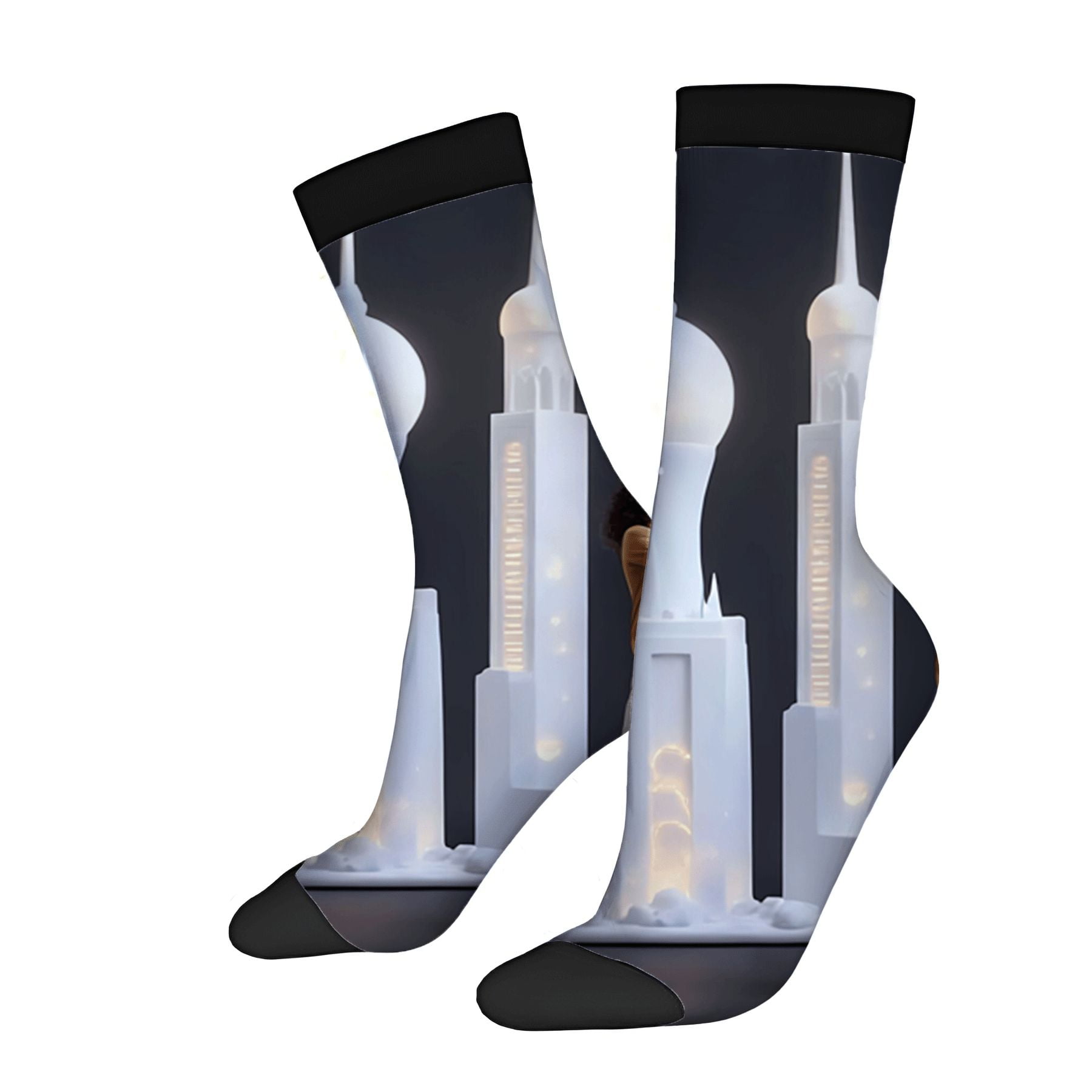 Four Seasons Universal Socks - 2 Pairs of Unisex Trendy Socks with ...