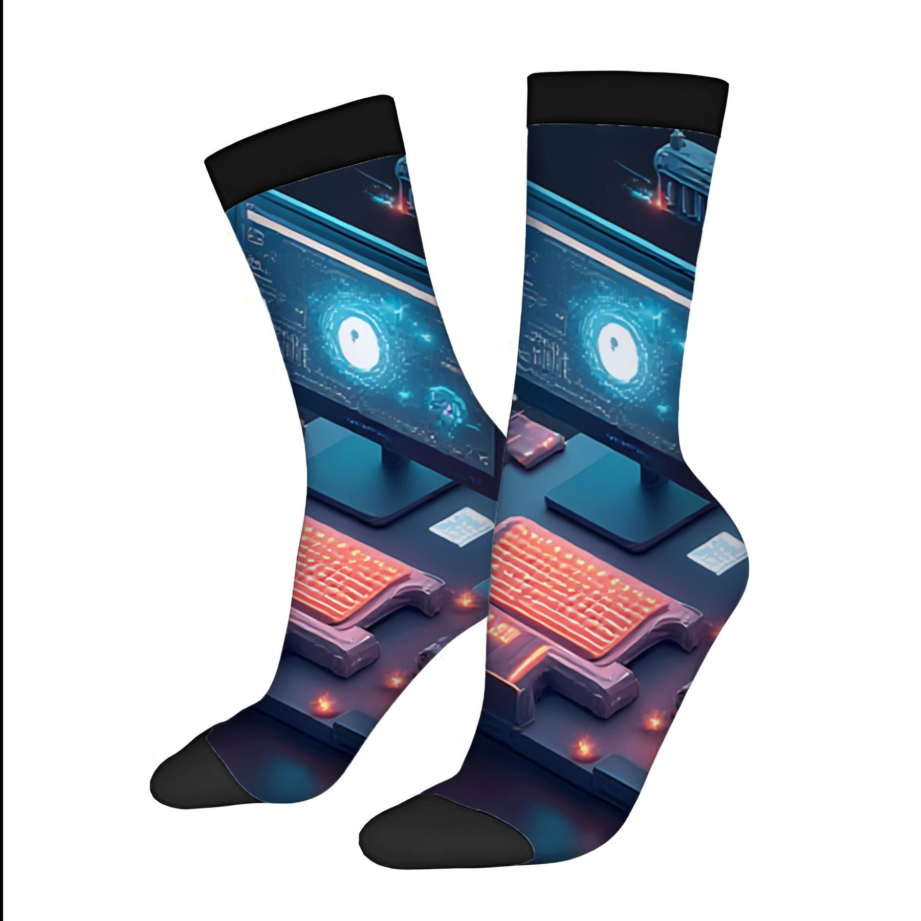 Four Seasons Universal Socks 2 Pairs of Unisex Trendy Socks with ...
