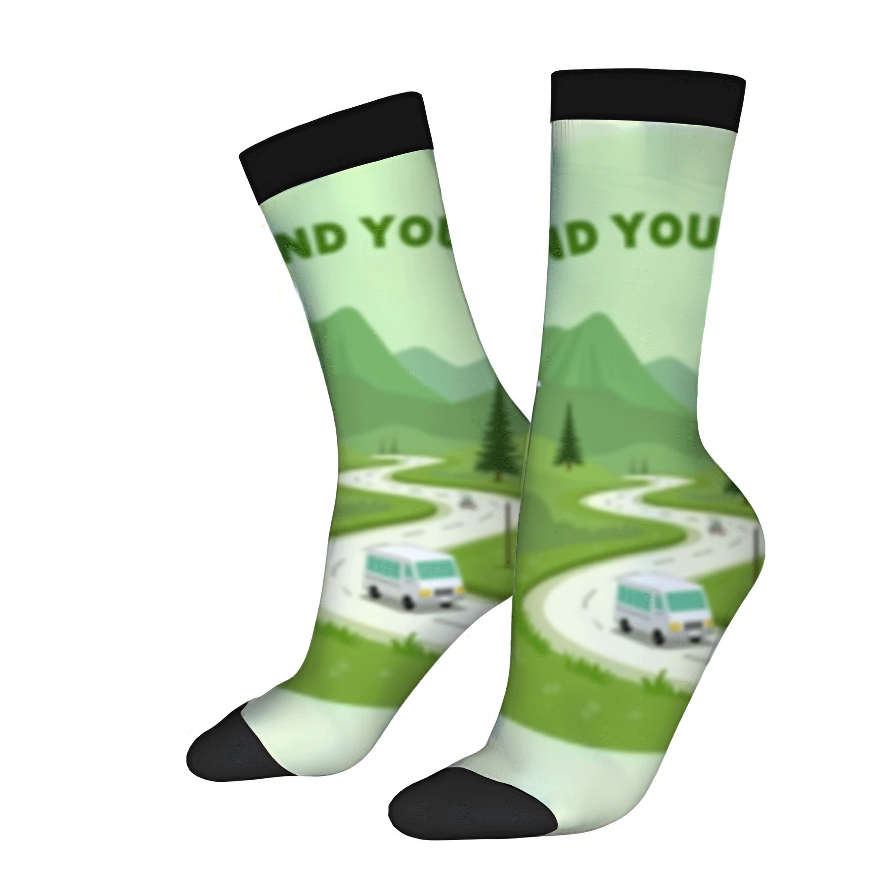 Four Seasons Universal Socks - 2 Pairs of Unisex Trendy Socks with ...