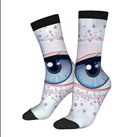 Four Seasons Universal Socks 2 Pairs of Unisex Trendy Socks with Large ...