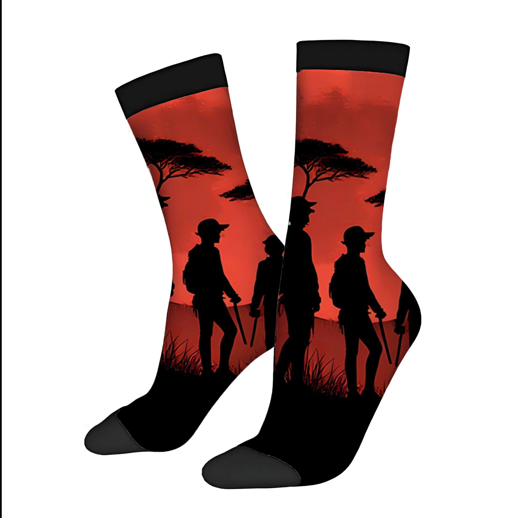 Four Seasons Universal Socks - 2 Pairs of Unisex Trendy Socks with ...