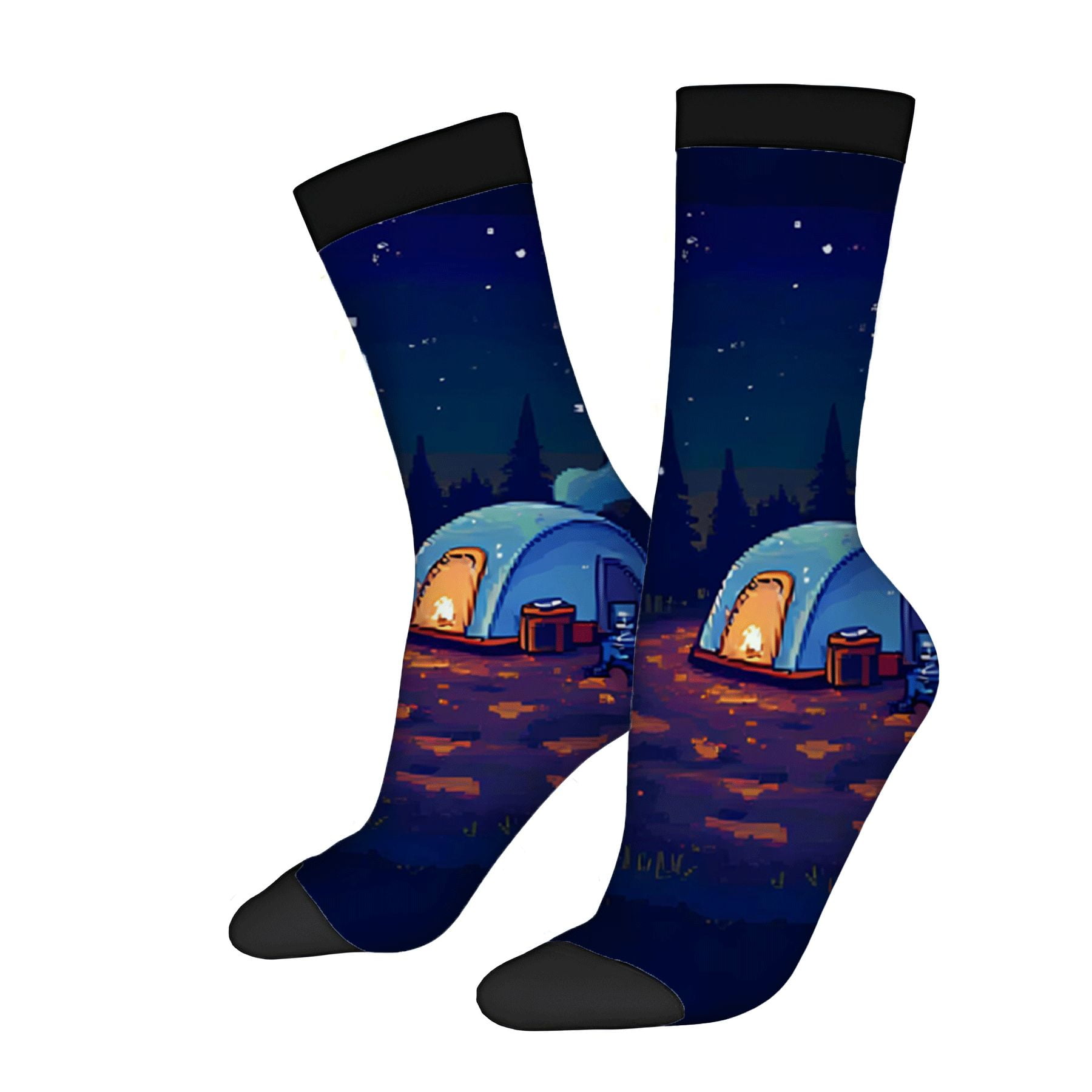 Four Seasons Universal Socks - 2 Pairs of Unisex Trendy Socks with ...