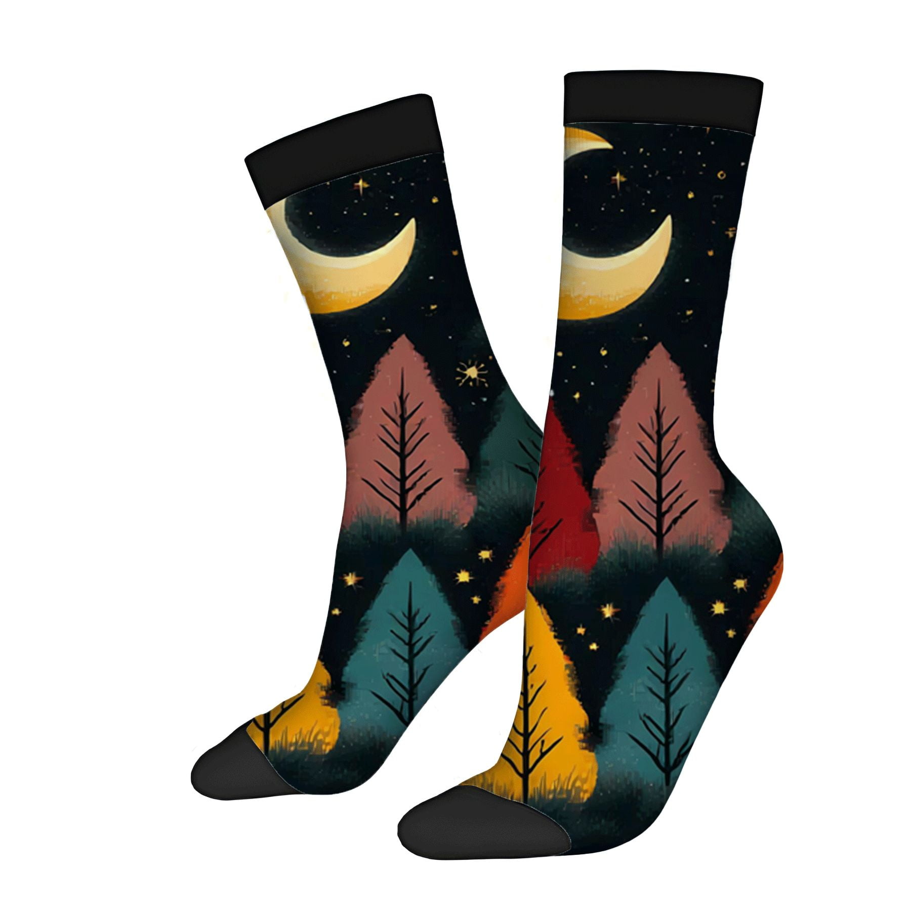 Four Seasons Universal Socks - 2 Pairs of Unisex Trendy Socks with ...