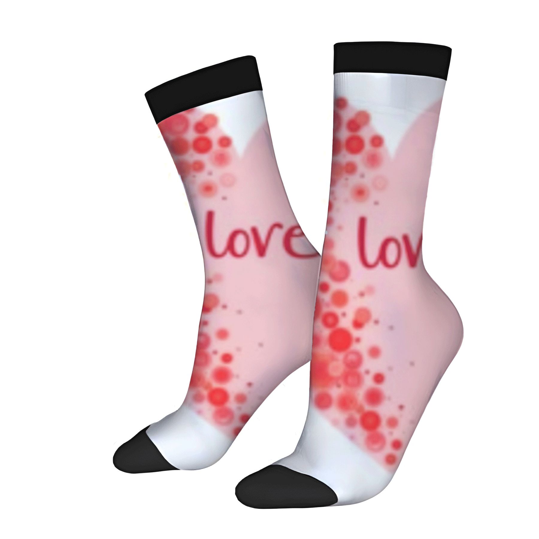Four Seasons Universal Socks - 2 Pairs of Unisex Trendy Socks with Pink ...