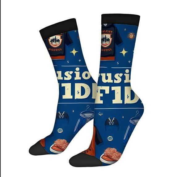 Four Seasons Universal Socks 2 Pairs of Unisex Trendy Socks with ...