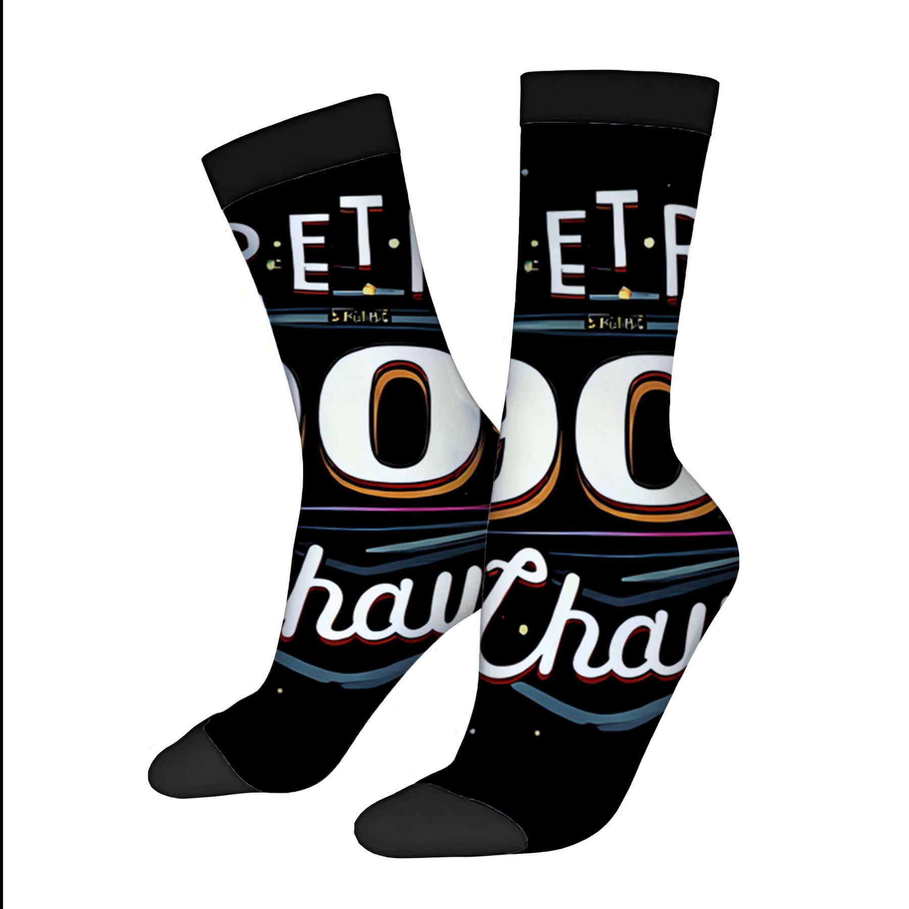 Four Seasons Universal Socks - 2 Pairs of Unisex Trendy Socks with ...