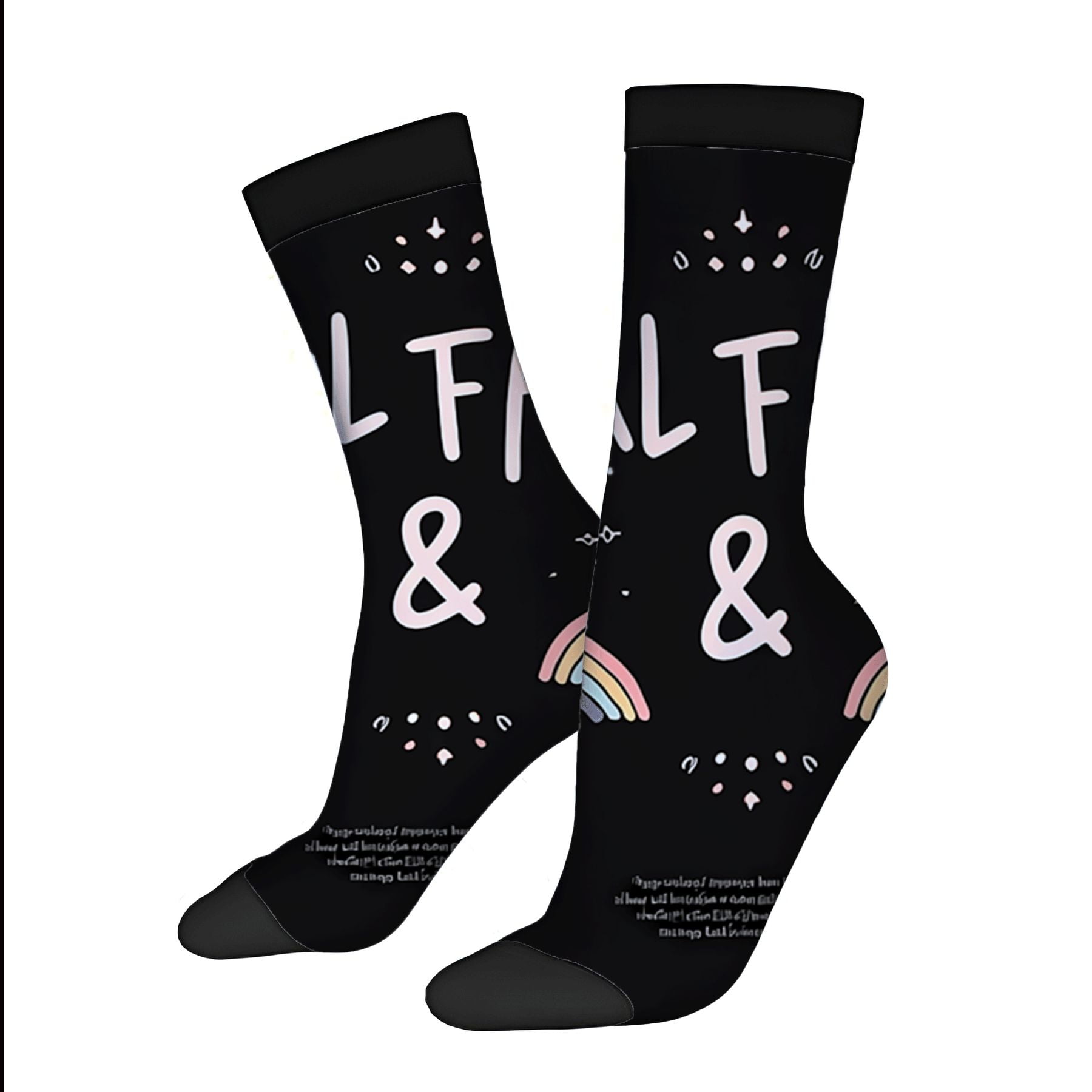 Four Seasons Universal Socks 2 Pairs of Unisex Trendy Socks with ...